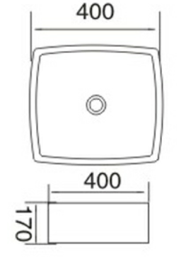 Basin CB832 – BIG Lobang